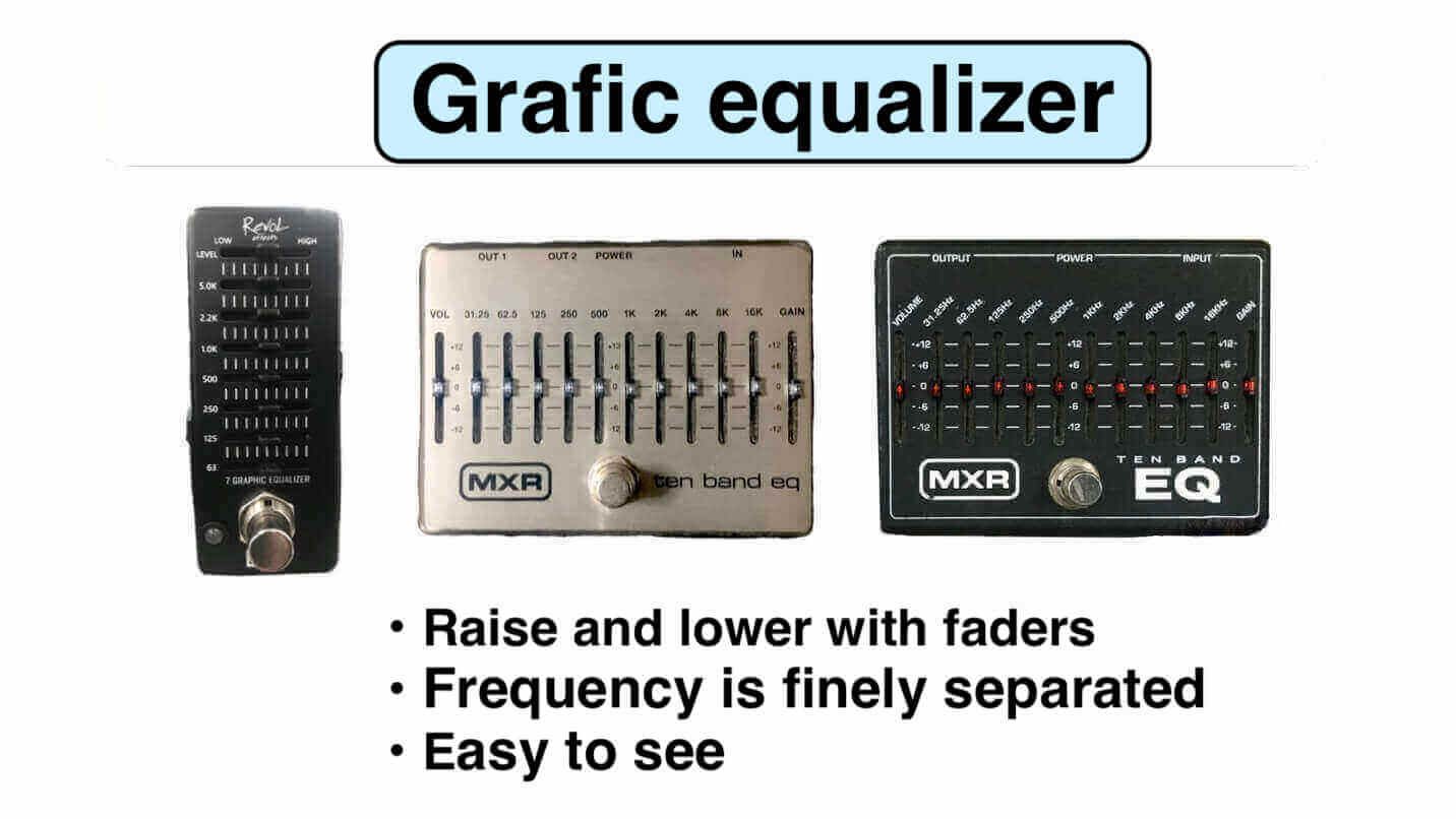 EQ(equalizer) pedals〜Correcting sound quality〜 | Bass The World ＋PULS